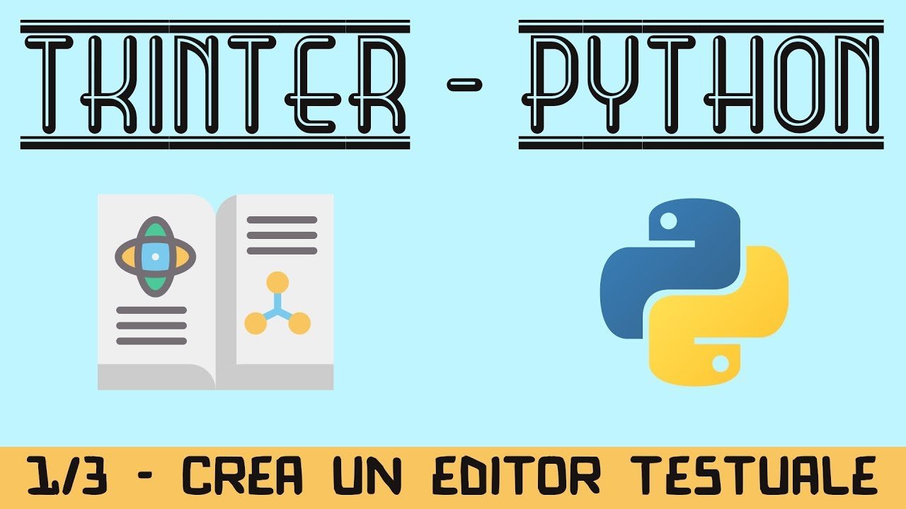 2. Come Creare un Editor Testuale con Python Pt.1 - Programmare in Python